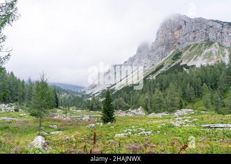 Beautiful Triglav Lake Valley in Triglav National Park in Slovenian ...