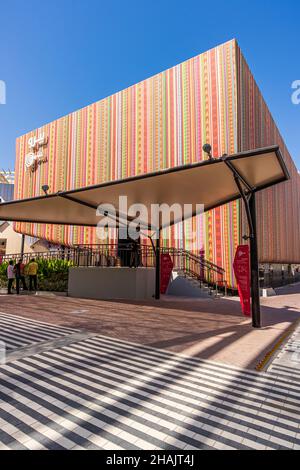 View of the Peru pavilion at the Expo 2020,Dubai, UAE Stock Photo - Alamy