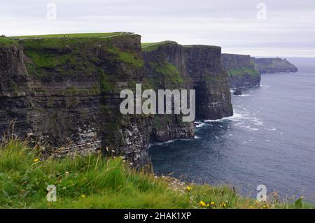 The breathtaking cliffs of Moher in County Clare, a serene coastal ...