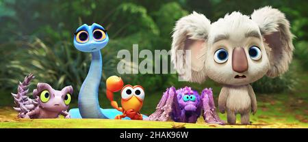 BACK TO THE OUTBACK, from left: Maddie (voice: Isla Fisher), Zoe (voice ...