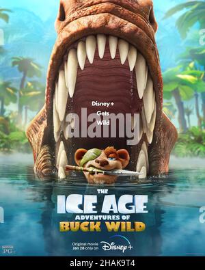 THE ICE AGE ADVENTURES OF BUCK WILD, US character poster, from left ...