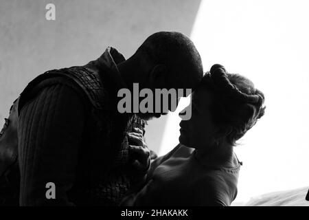 THE TRAGEDY OF MACBETH, 2021. © A24 / Courtesy Everett Collection Stock ...