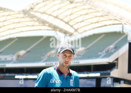 England's Joe Root during a press conference at The Kia Oval, London ...