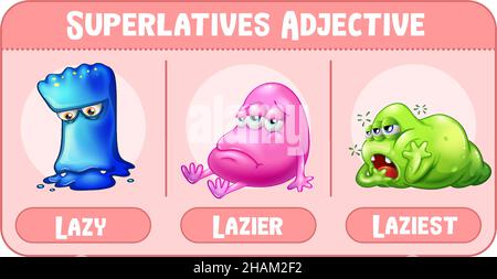 Flashcard letter L is for lazy Stock Vector Image & Art - Alamy