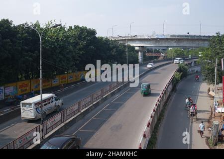 dhaka bangladesh 23th august 2021 fly over and residential buildings at ...