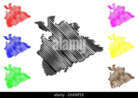 Koppal district (Karnataka State, Republic of India, Gulbarga division ...