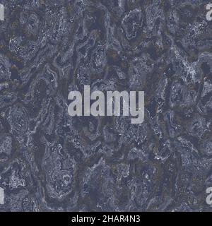 Dark blue marbled masculine seamless texture. Irregular ink blotch ...