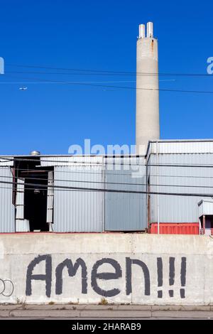 Detroit, Michigan - The trash to energy incinerator, which burned ...