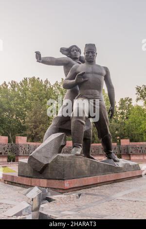 Soviet Monument of Courage (Earthquake Memorial) to the Soviet people ...