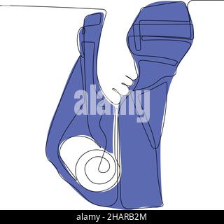 Human hand holds paint brushes with paint Stock Vector Image & Art - Alamy