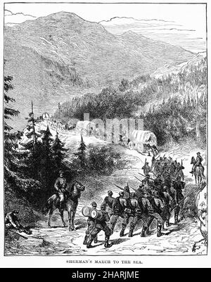 Sherman's March to the Sea Stock Photo - Alamy