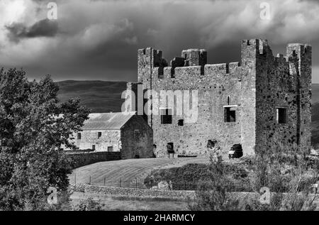 Royal Castle in Greencastle, County Down, Northern Ireland, United ...