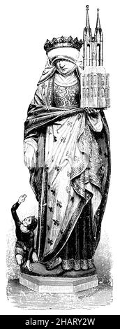 St. Elisabeth Church in Marburg, Germany Stock Photo - Alamy