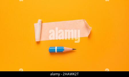 Empty space sticky tape for copy space your own words Stock Photo - Alamy
