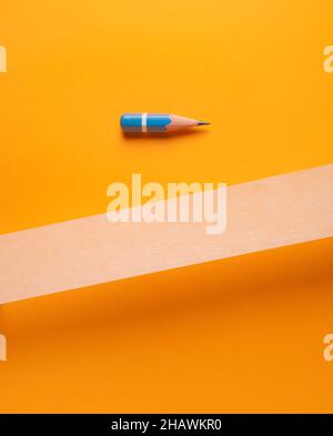 Empty space sticky tape for copy space your own words Stock Photo - Alamy