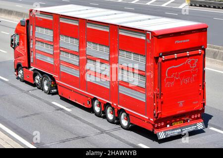 Advertising side & back of articulated trailer for Kingsmill bread a ...