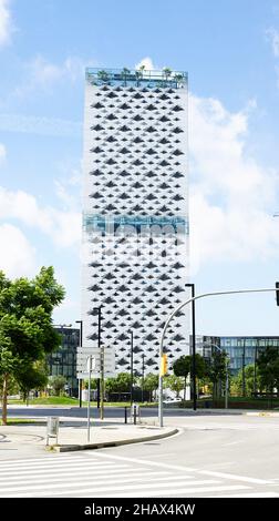 Modern offices buildings in Hospitalet de Llobregat in Barcelona Spain ...