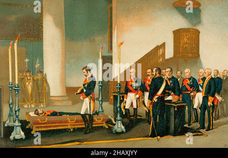 General Juan Prim (1814-1870). Henri Regnault; French, 1843-1871. Date ...