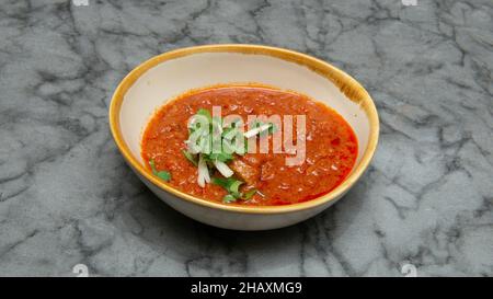 Lamb rojan josh Indian food Stock Photo - Alamy