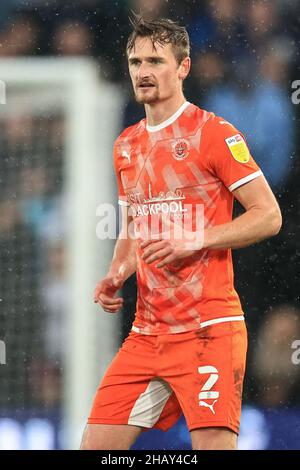 Callum Connolly #2 of Blackpool during the game Stock Photo - Alamy