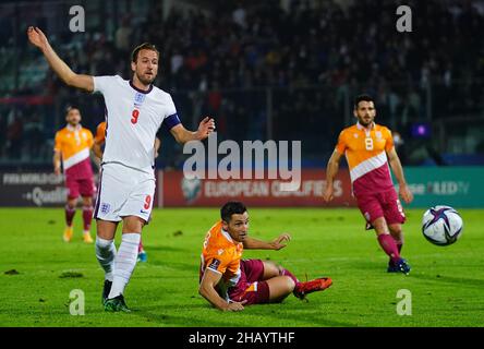England Captain Harry Kane with his first ever football manager Dave ...