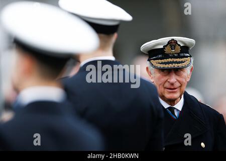 The Prince of Wales at the Lord High Admiral's Divisions at the ...
