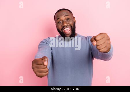 Photo of amazed funny guy ride moped wear helmet spectacles green ...