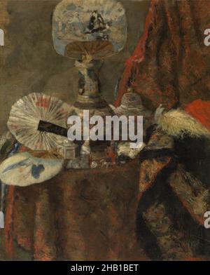 'Still Life with chinoiserie',James Ensor painting, Royal Museum of Fine Arts, Antwerp, Belgium ...
