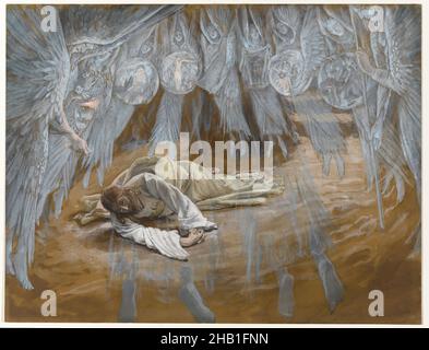 The Grotto of the Agony 1894 by James Tissot Stock Photo - Alamy