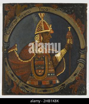 Huascar, Thirteenth Inca, 1 of 14 Portraits of Inca Kings - overall ...