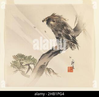 Eagle in Pine Tree Kogyo Terazaki (Japanese, 1866-1919). , ca. 1910 ...
