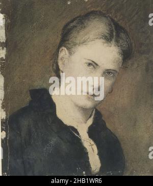 Portrait of Artist's Wife Ralph Albert Blakelock (American, 1847-1919 ...