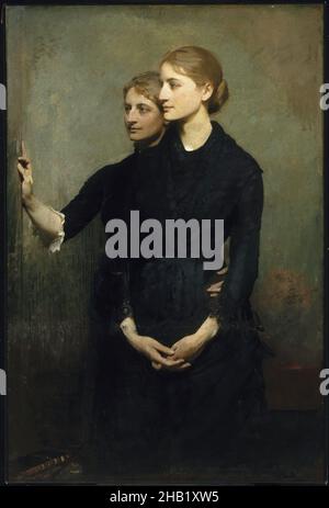 The Sisters Abbott H. Thayer (American, 1849-1921). The Sisters, 1884 ...