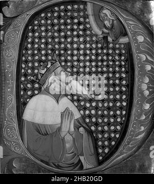 Illuminated Letter D Unknown Master. Illuminated Letter D, 15th century ...