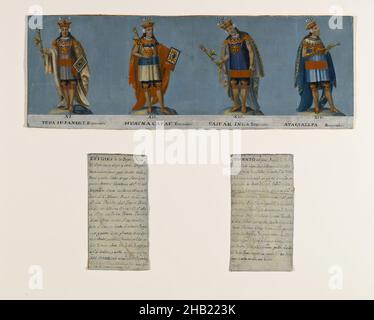 Four Inca Kings: Tupac Yupanqui, Huayna Capac, Huascar Inca, Atahuallpa ...