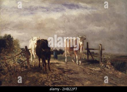 Returning Herd Constant Troyon (French, 1810-1865). , ca. 1852-1863 ...