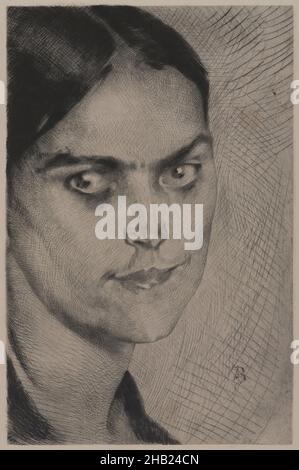 Claire Albert Besnard (French, 1849-1934). Claire, 1887. Etching and ...