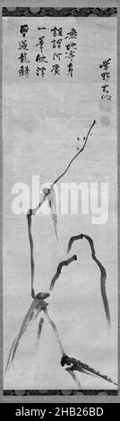 Rush Leaf Bodhidharma Murasaki no Daishin (Japanese, 1650-1730 ...