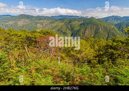 Landscape around Sagada village on Luzon island, Philippines Stock ...