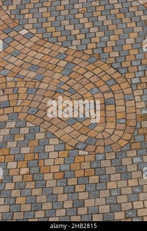 Colourful block patterns Stock Photo - Alamy