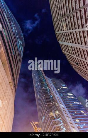 Makati City: High Rise Buildings. Skyline in Metro Manila, Philippines ...
