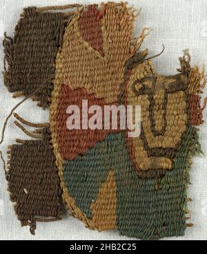 Fragment with Figural Decoration Coptic. Fragment with Figural ...