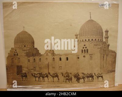 Minaret of the Khanqah and Mausoleum of Sultan Faraj Ibn Barquq (1382-1399) Cairo, Egypt Stock ...