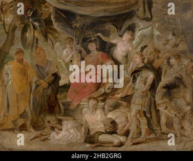 The Triumph of Rome: The Youthful Emperor Constantine Honouring Rome by ...