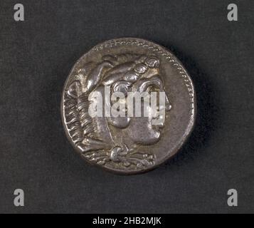 Tetradrachm with Head of Herakles, with Alexander III, reigned 336–323 ...