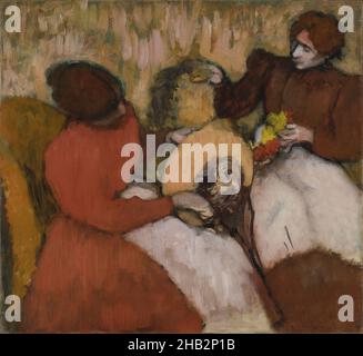 The Milliners; Edgar Degas, French, 1834 - 1917; about 1882 - before ...
