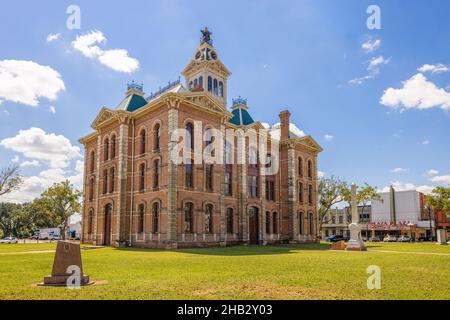 Wharton, Texas, USA - September 20, 2021: The Wharton County Courthouse ...
