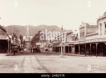 Trafalgar St. Nelson, 1904, Dunedin, by Muir & Moodie Stock Photo - Alamy