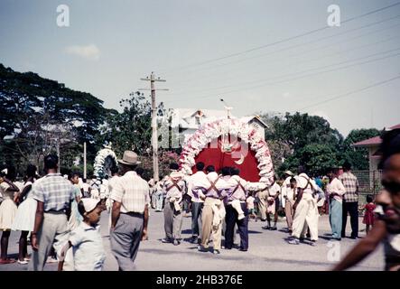 Hosay celebration, also Husayn or Hussein, Shia Muslim remembrance of ...