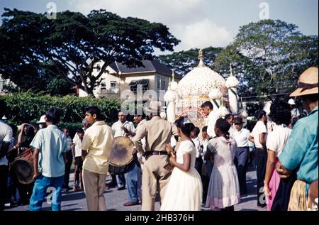 Hosay celebration, also Husayn or Hussein, Shia Muslim remembrance of ...